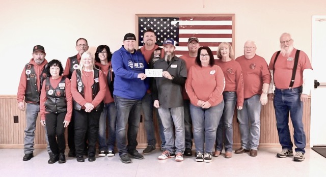 Salem AMVETS present check to Save22 | News, Sports, Jobs - Morning Journal